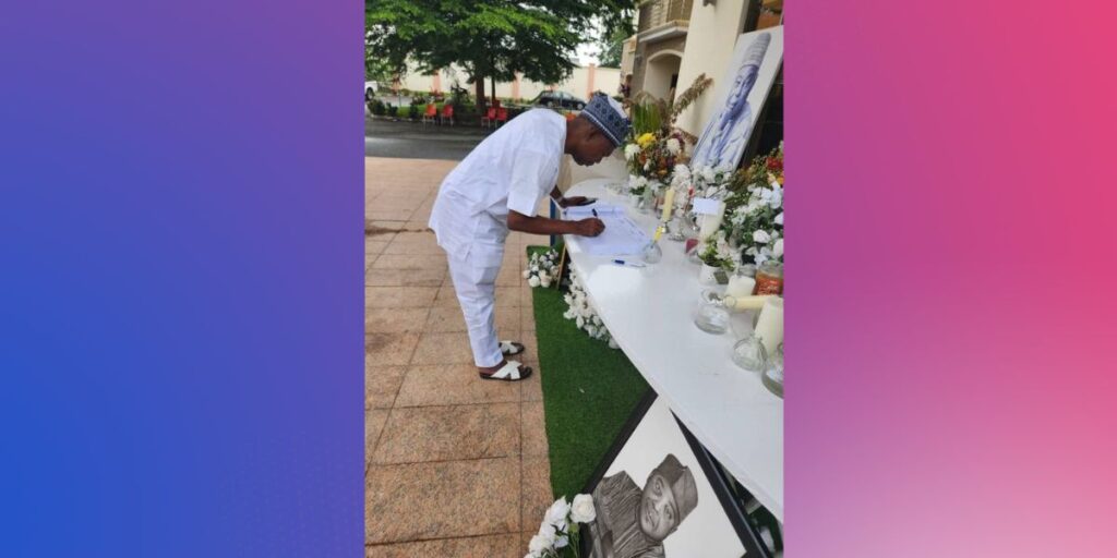 Condolence Visit to the Dokpesi Residence - Anamero